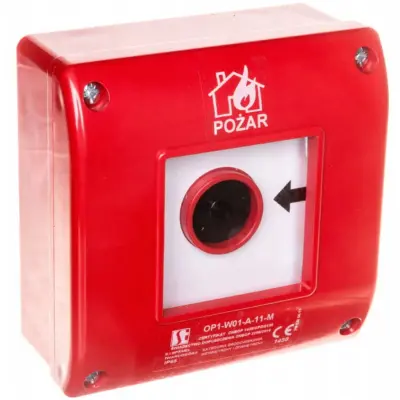 Break Glass Rapid Shutdown Button OP1-W01-A-11-M IP65