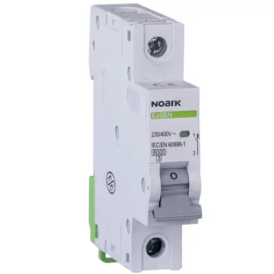 Noark 100009 MCB Ex9BN 1P B20 AC Miniature Circuit Breaker