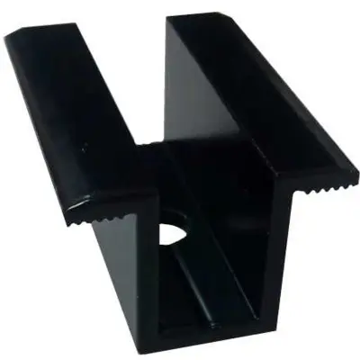 Mid Clamp 30-40mm Solar Panel Black Frame Mid Bracket