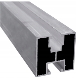 Solar Panel Rail 40x40mm PV Mounting Profile 225cm