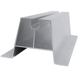 Trapezoidal Aluminium Bridge 330x70mm EPDM